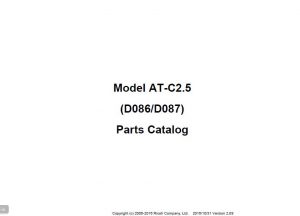 RICOH Aficio MP C3001, Aficio MP C3501, SAVIN C9130, C9135.