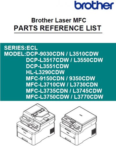 Brother DCP-9030cdn L3510cdw L3517cdw L3550cdw L3551cdw HL-L3290cdw MFC ...